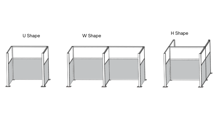 Modular Office Cubicle System | Portable Partitions