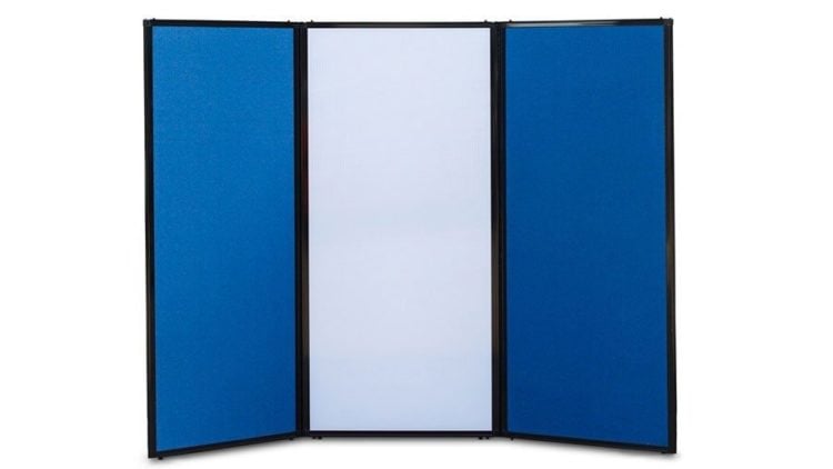 Freestanding Portable Privacy Screen (Polycarbonate) | Portable Partitions