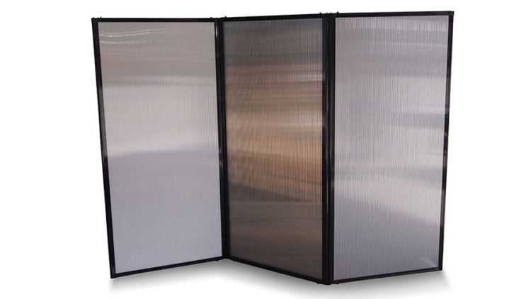 Freestanding Portable Privacy Screen (Polycarbonate) | Portable Partitions