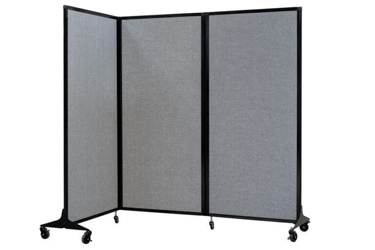 Afford a Wall Folding Mobile Room Divider (Fabric) | Portable Partitions