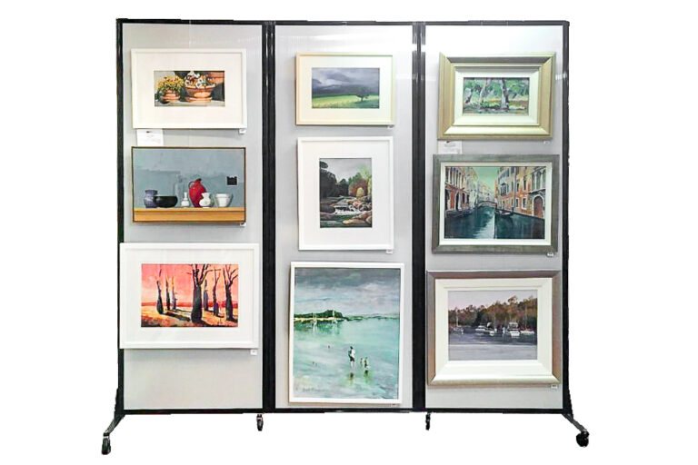 Movable Gallery Walls & Portable Art Walls - Portable Partitions Australia