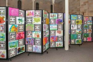 Movable Gallery Walls & Portable Art Walls - Portable Partitions Australia