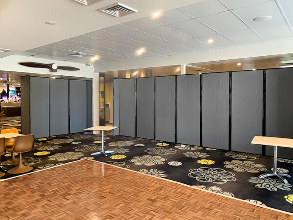 Hospitality Space Reconfiguration Case Studies - Portable Partitions