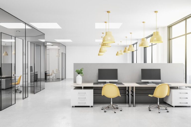 Guide to Office Design for the Small Office Layout - Portable Partitions
